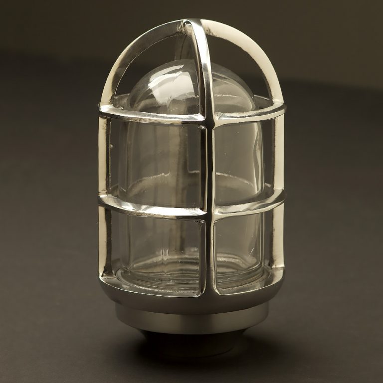 Solid aluminum water proof light globe cage and glass cover • Edison ...