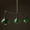 Bronze Single Drop Billiard Table Light • Edison Light Globes 120V