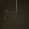 Bronze Single Drop Billiard Table Light • Edison Light Globes 120V