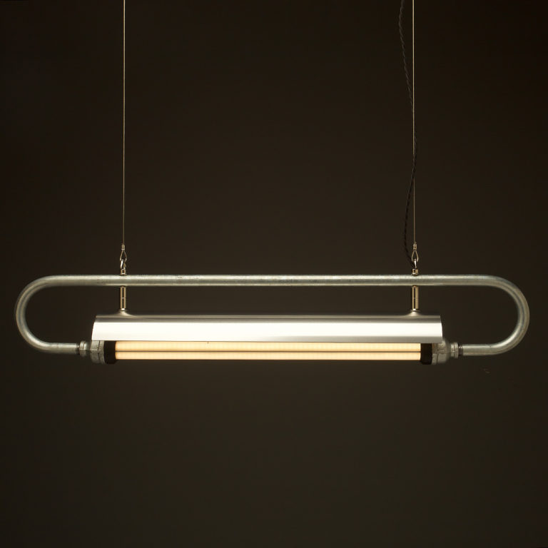 37 inch pipe loop LED tube light • Edison Light Globes 120V