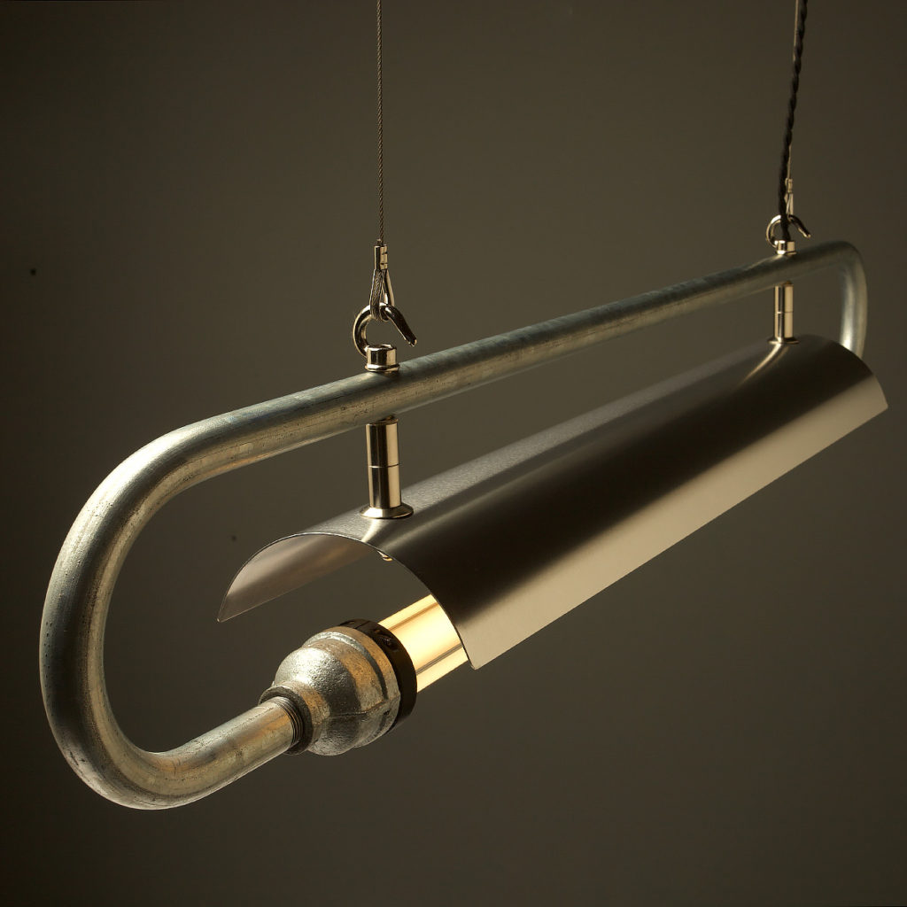 37 inch pipe loop LED tube light • Edison Light Globes 120V