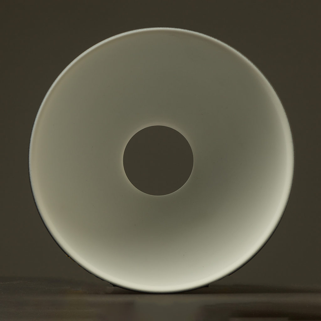 Flat black 2.25 fitter type light shade