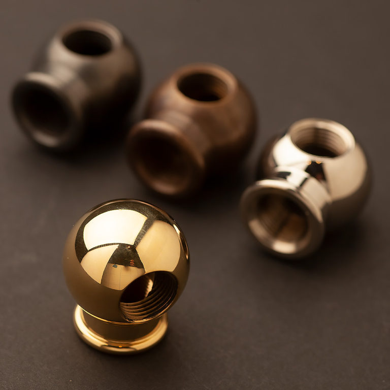 Cross tapped ball coupling 1/2″